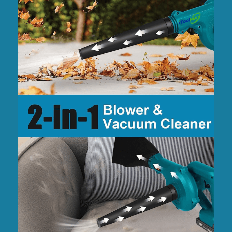 2 in 1 Cordless Leaf Blower & Vacuum – itoolmax