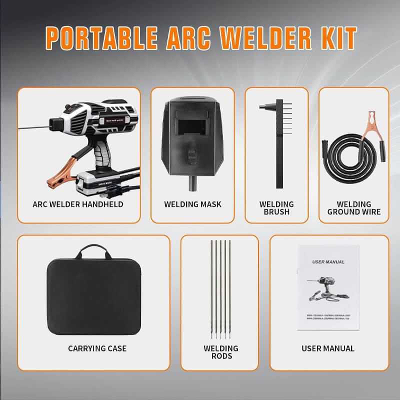 Handheld Welder Kit with 10pcs Welding Rods – itoolmax