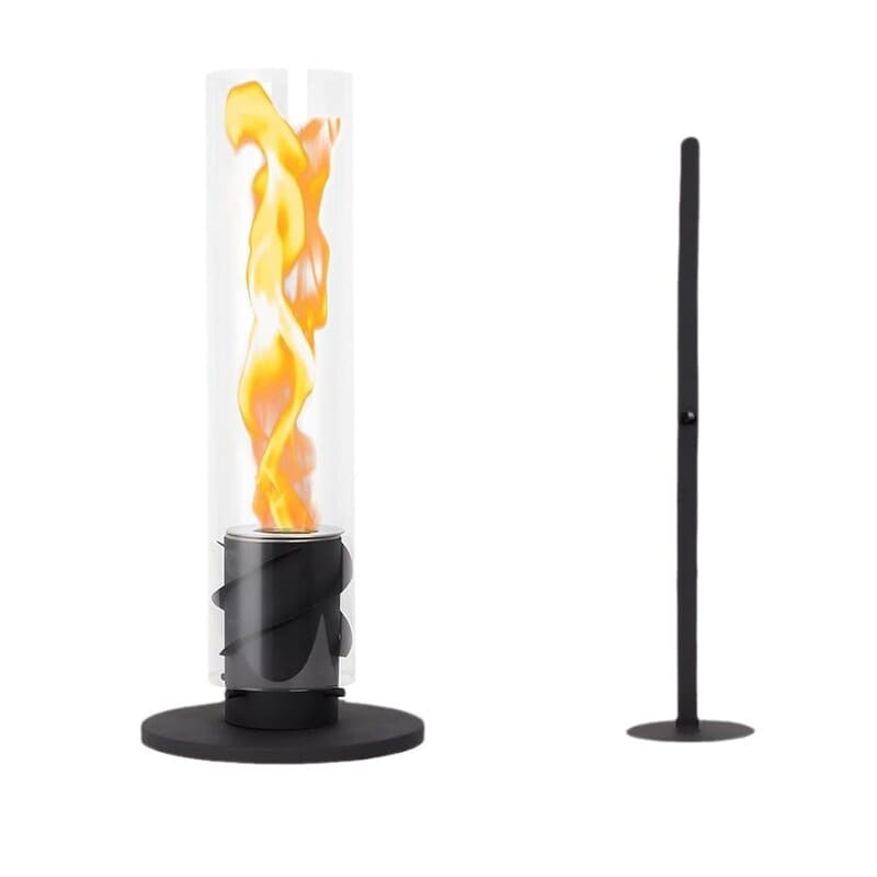 Portable Tabletop Fireplace With Flame Guard Bioethanol Fuel – itoolmax
