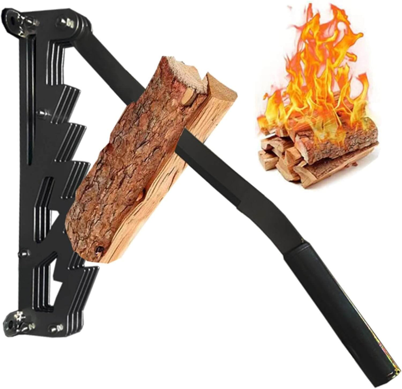 180° Wall Mounted Wood Splitter Firewood Kindling - iToolMax – itoolmax